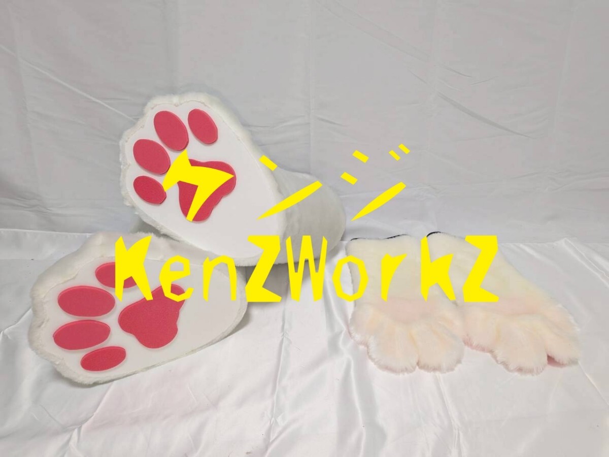 Yahoo!オークション - 自作 ハンドメイド 一点物 ケモノ メスケモ 着ぐ...