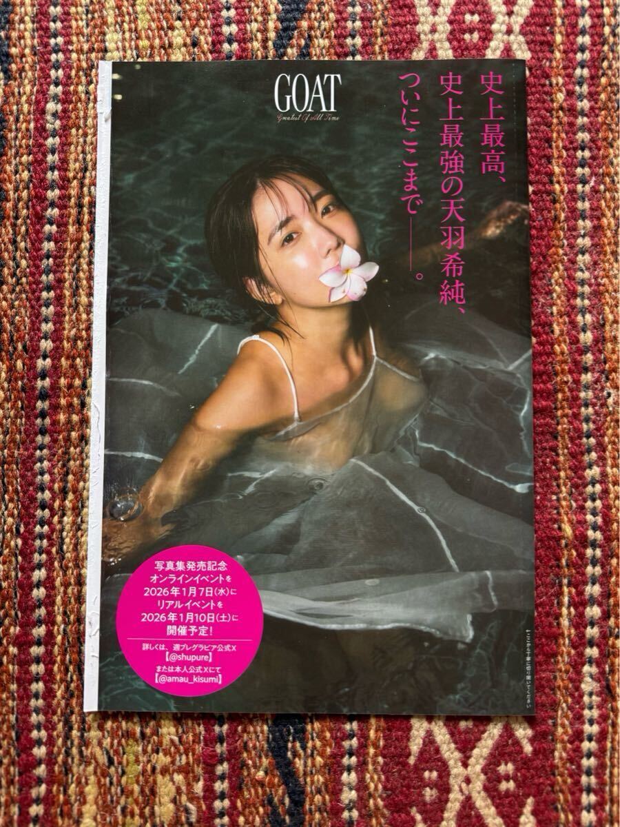 Yahoo!オークション - 週刊プレイボーイ2025年NO.48・49号付録 天羽希...