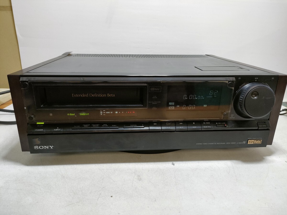 Yahoo!オークション - 管理0901 SONY ソニー EDV-9000 ベータビデオデ...