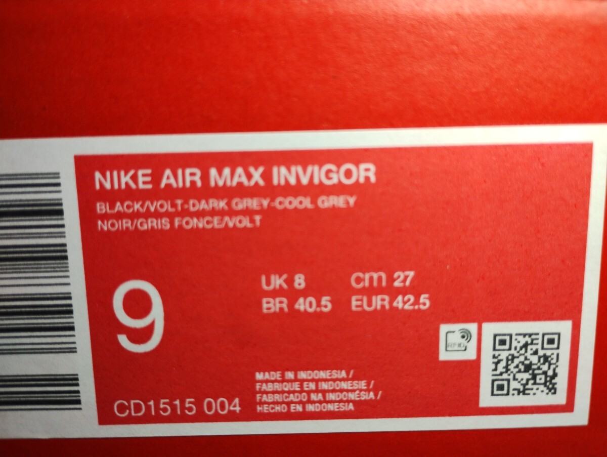 Yahoo!オークション - 新品 NIKE AIR MAX INVIGOR / エア マックス イ...