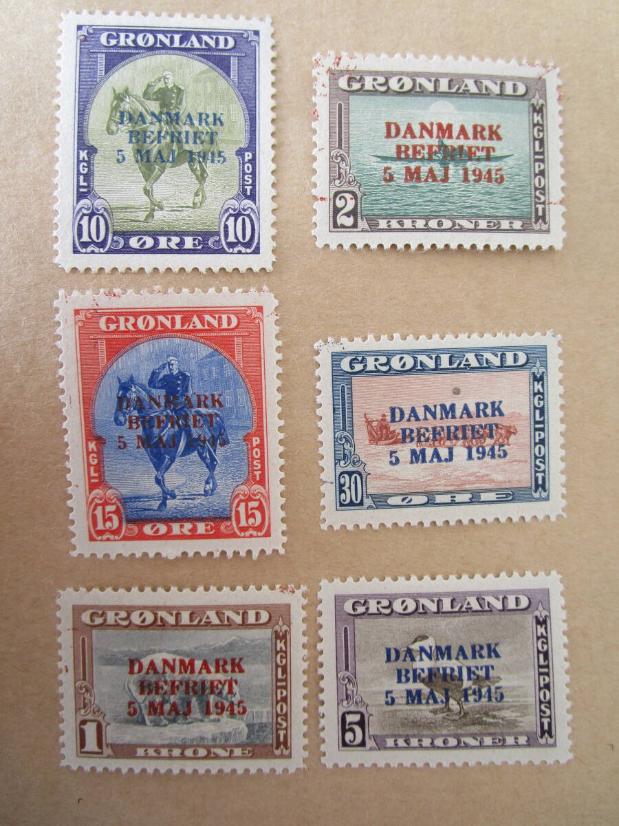 Yahoo!オークション - グリーンランド フィンランド 未使用50枚 デン...