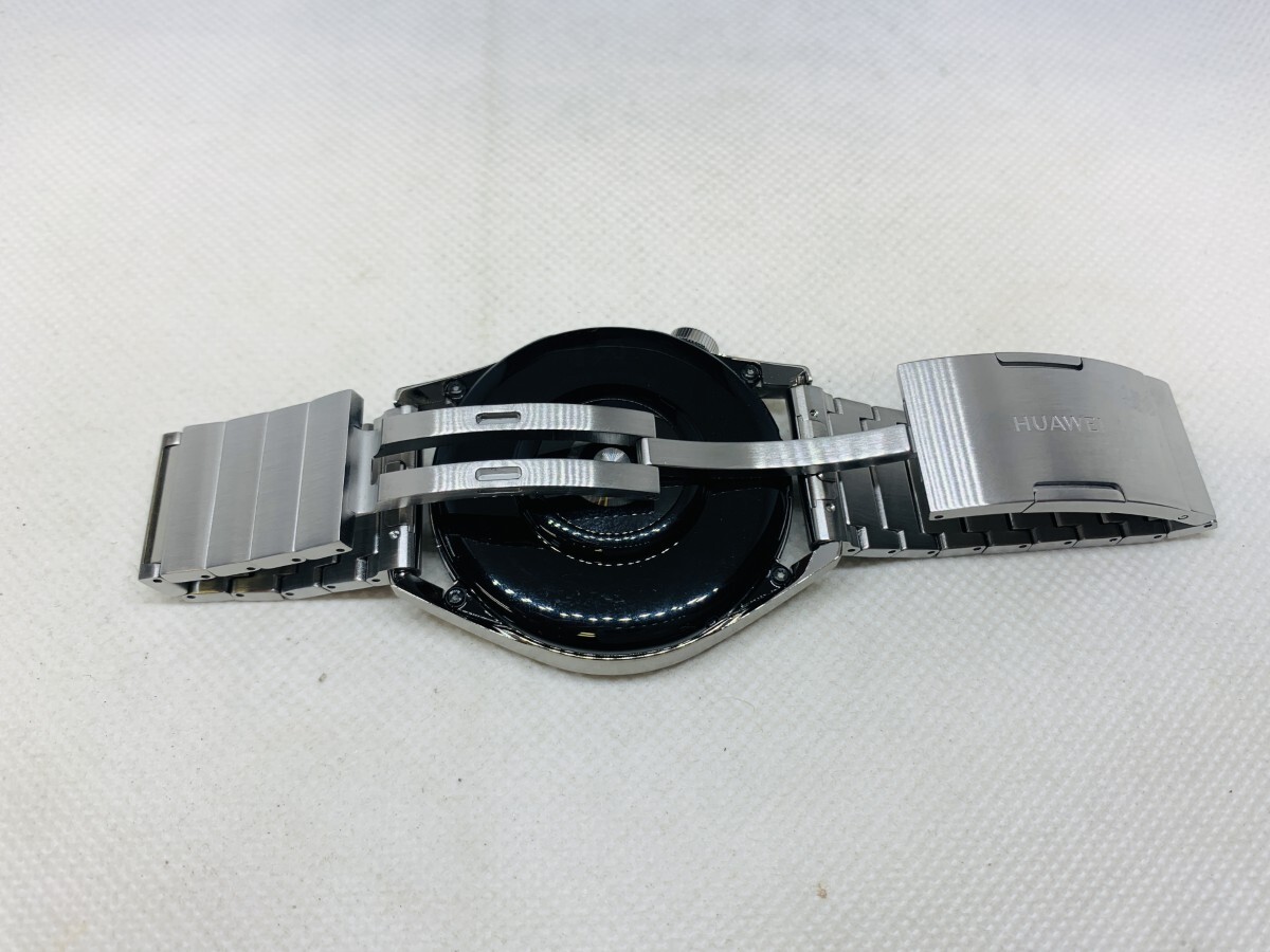 Yahoo!オークション - 送料無料 美品 HUAWEI WATCH GT3 シルバー 0080...