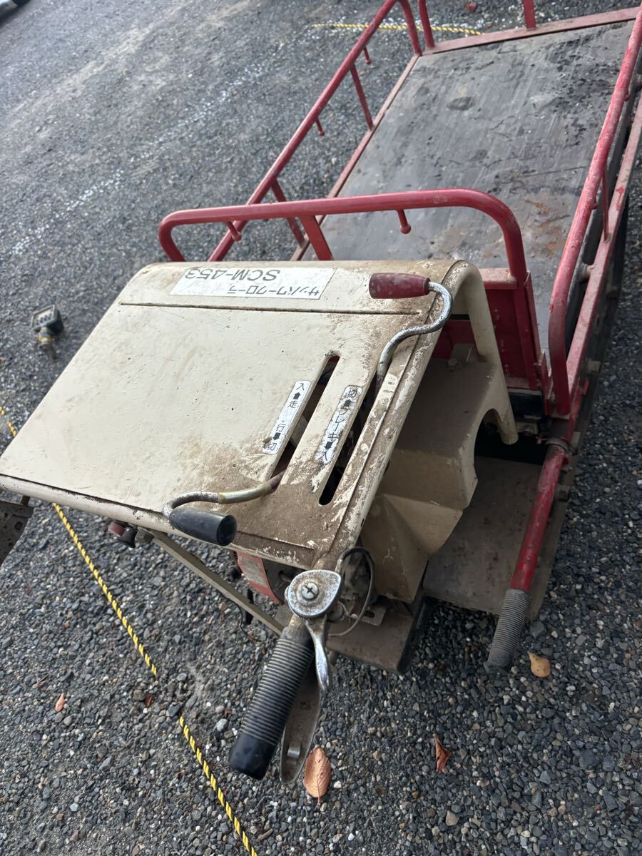 Yahoo!オークション - サンパワークローラー SCM-453 運搬車 引き取り...