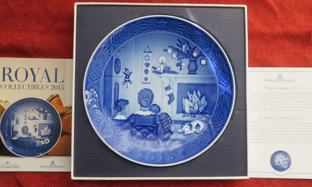 Yahoo!オークション - ロイヤルコペンハーゲンイヤープレート2015