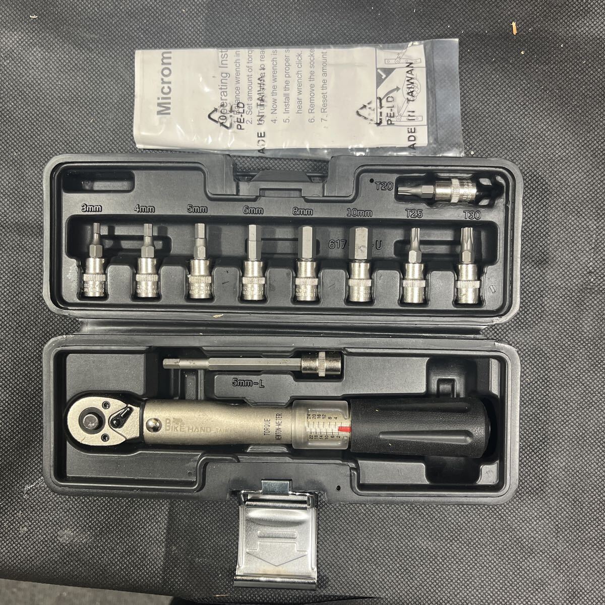 Yahoo!オークション - BIKE HAND トルクレンチ 2-24NM 工具セット