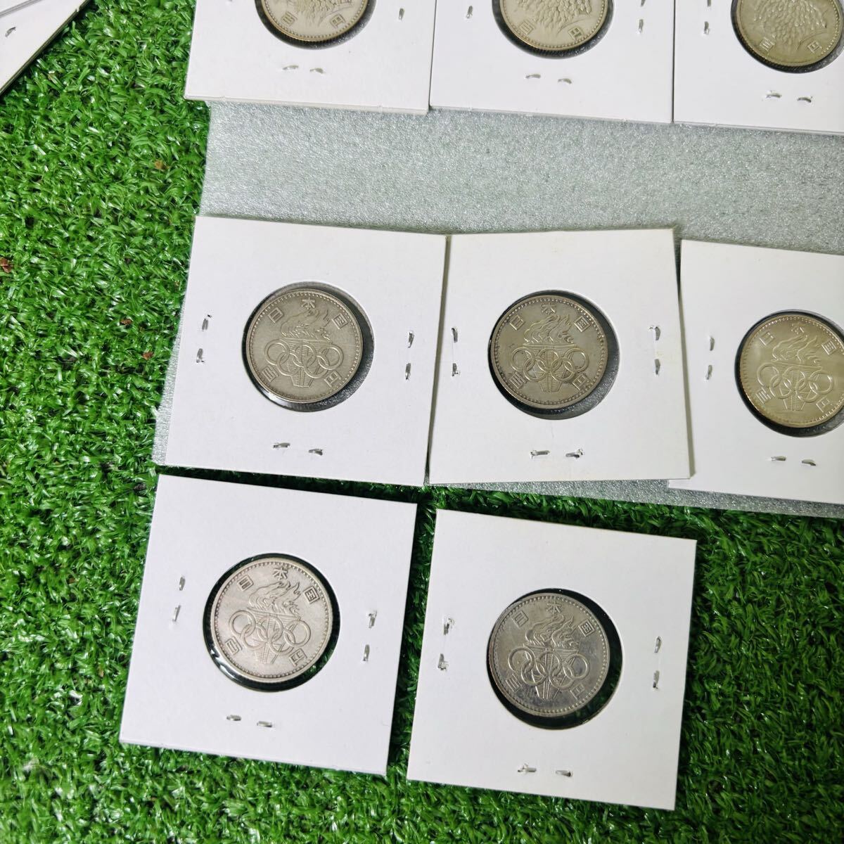 Yahoo!オークション - b892 鳳凰 銀貨 24枚 稲穂 24枚 東京オリンピッ...