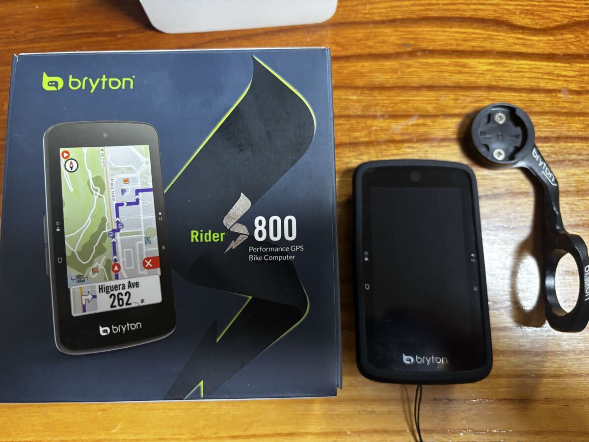Yahoo!オークション - Bryton Rider S800動作品 純正マウント付き サイ...