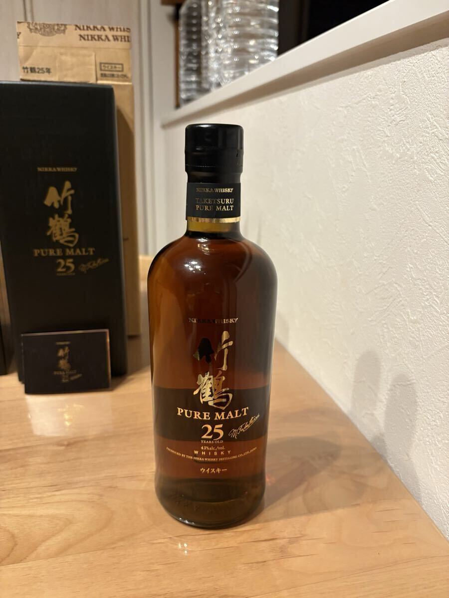 Yahoo!オークション - NIKKA 竹鶴 ウイスキー25年・21年・17年・ノンエ...