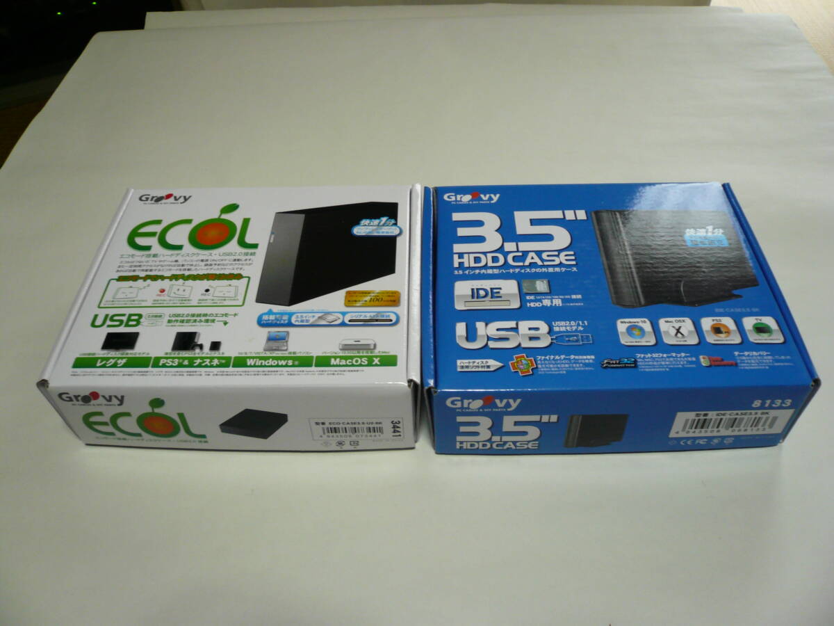 Yahoo!オークション - 3.5インチ 外付けHDDケース USB2.0 SATA/IDE 各...