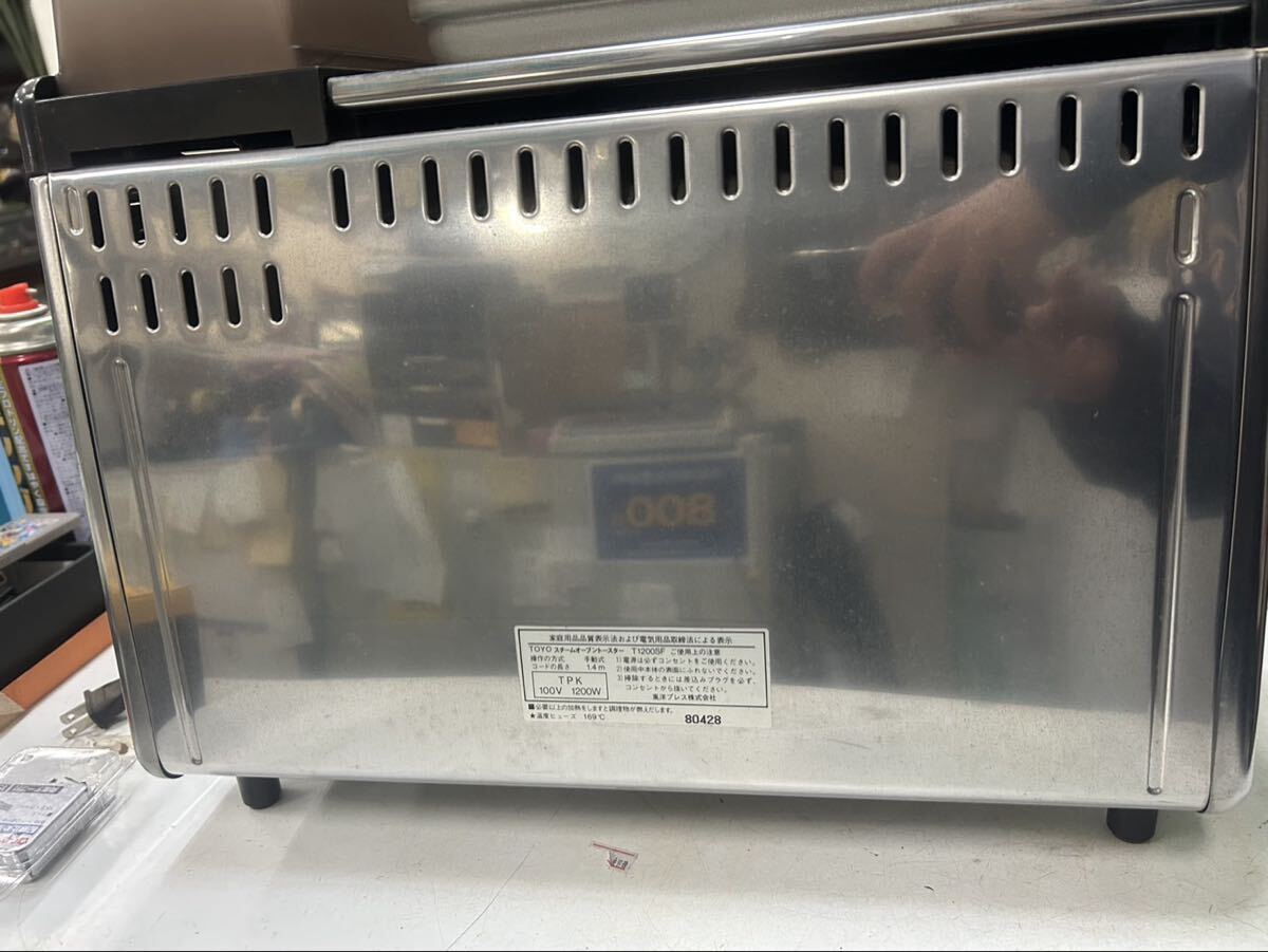 Yahoo!オークション - 未使用 長期在庫 toyo オーブントースター t1200...