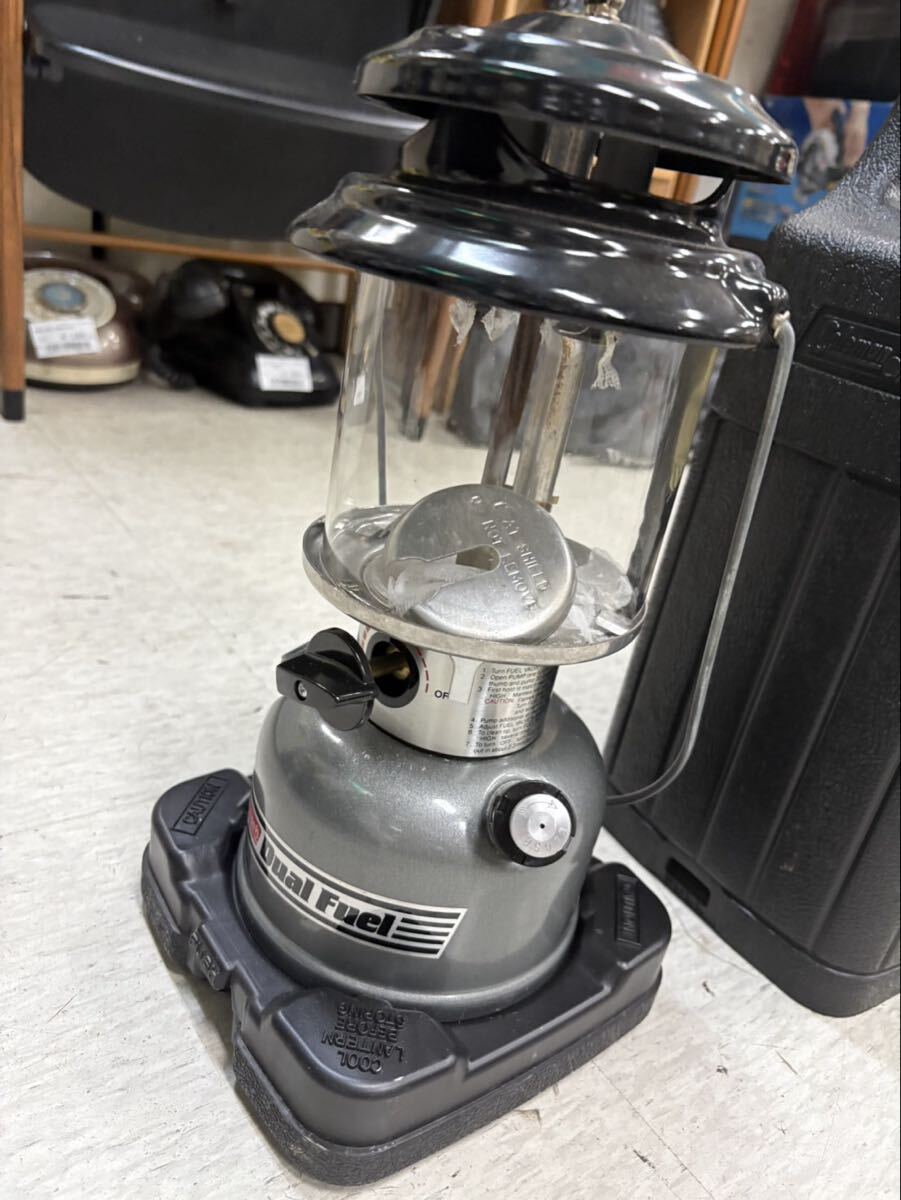 【樂淘letao】日本代購代標第一品牌－Coleman ランタン Dual fuel アウトドア ケース付 キャンプ