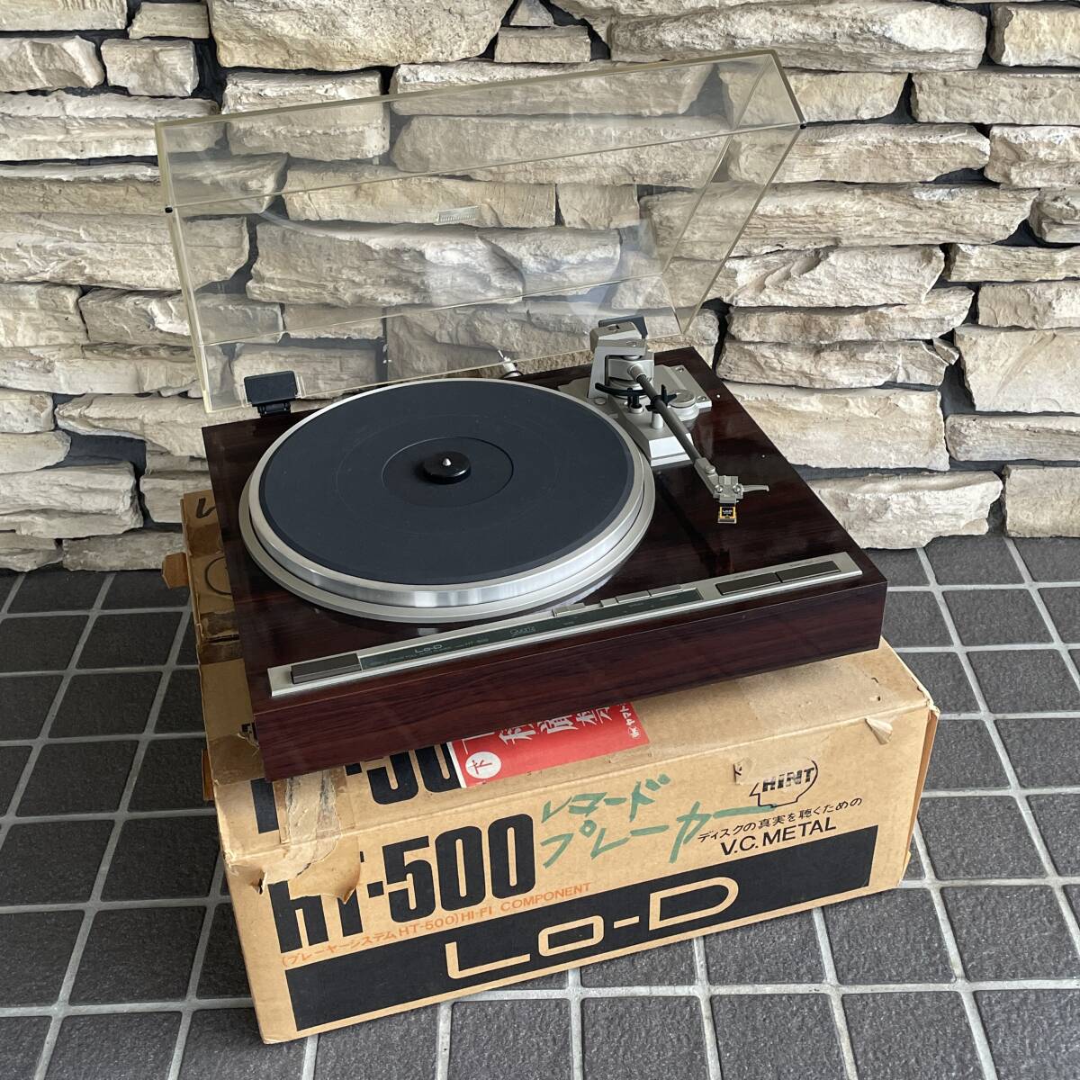 Yahoo!オークション - Lo-D HT-500 レコードプレーヤー ローディ【現状...