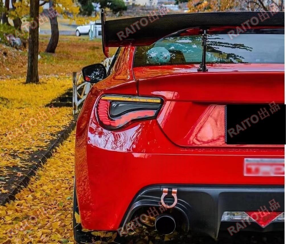 【樂淘letao】日本代購代標第一品牌－【翌日発送】 新品 GTウイング スバル BRZ トヨタ 86 ZC6 ZN6 リアスポイラー リアウイング GT スポイラー トランクカナード ブラック