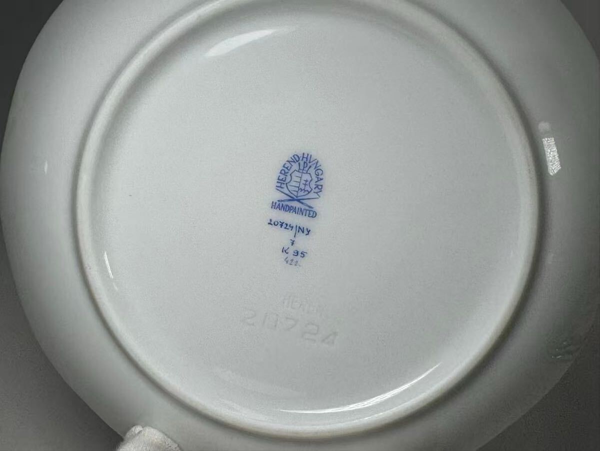 Yahoo!オークション - DH742 HEREND ヘレンド NYモーニンググローリー ...