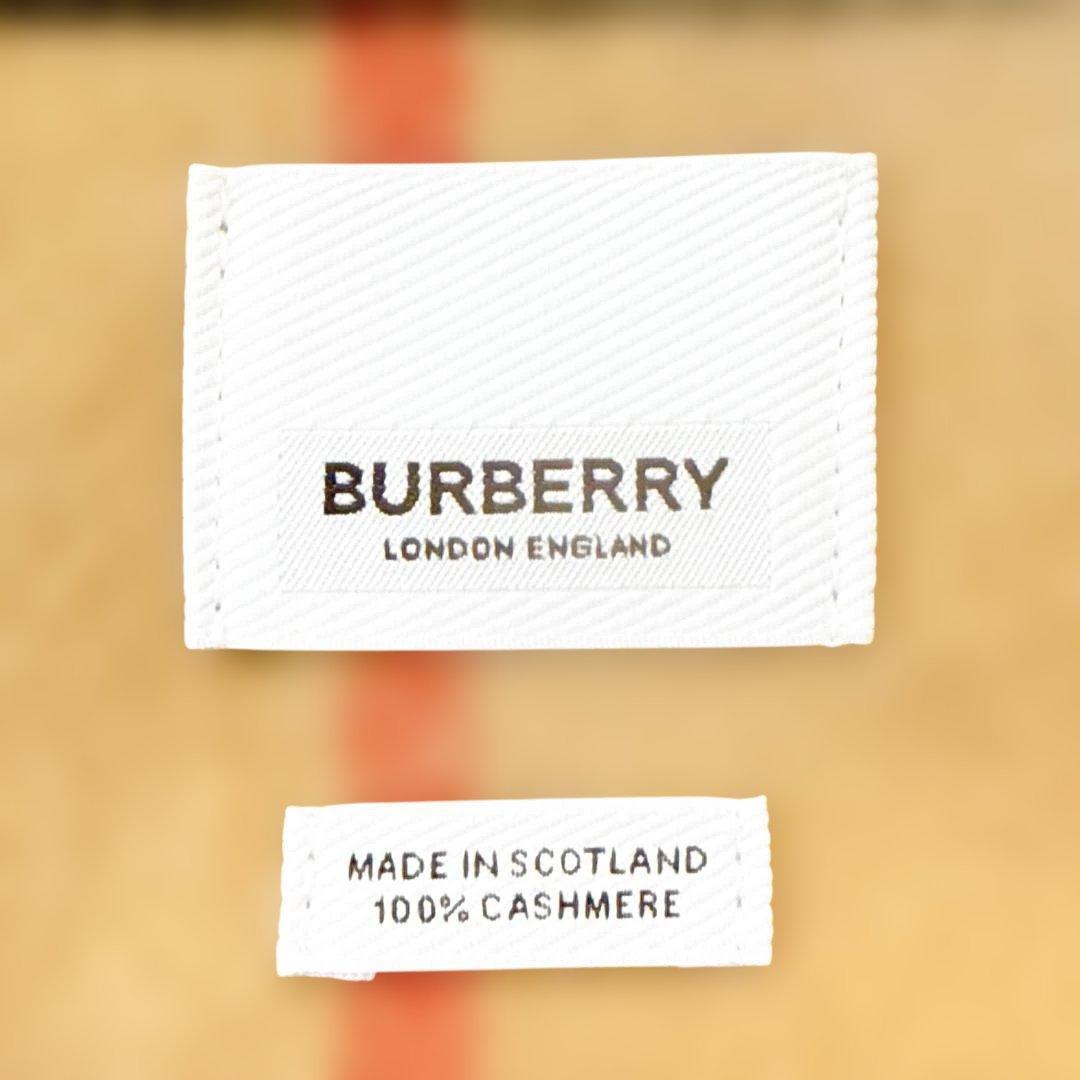 Yahoo!オークション - 【美品】現行タグ BURBERRY バーバリー カシミア...