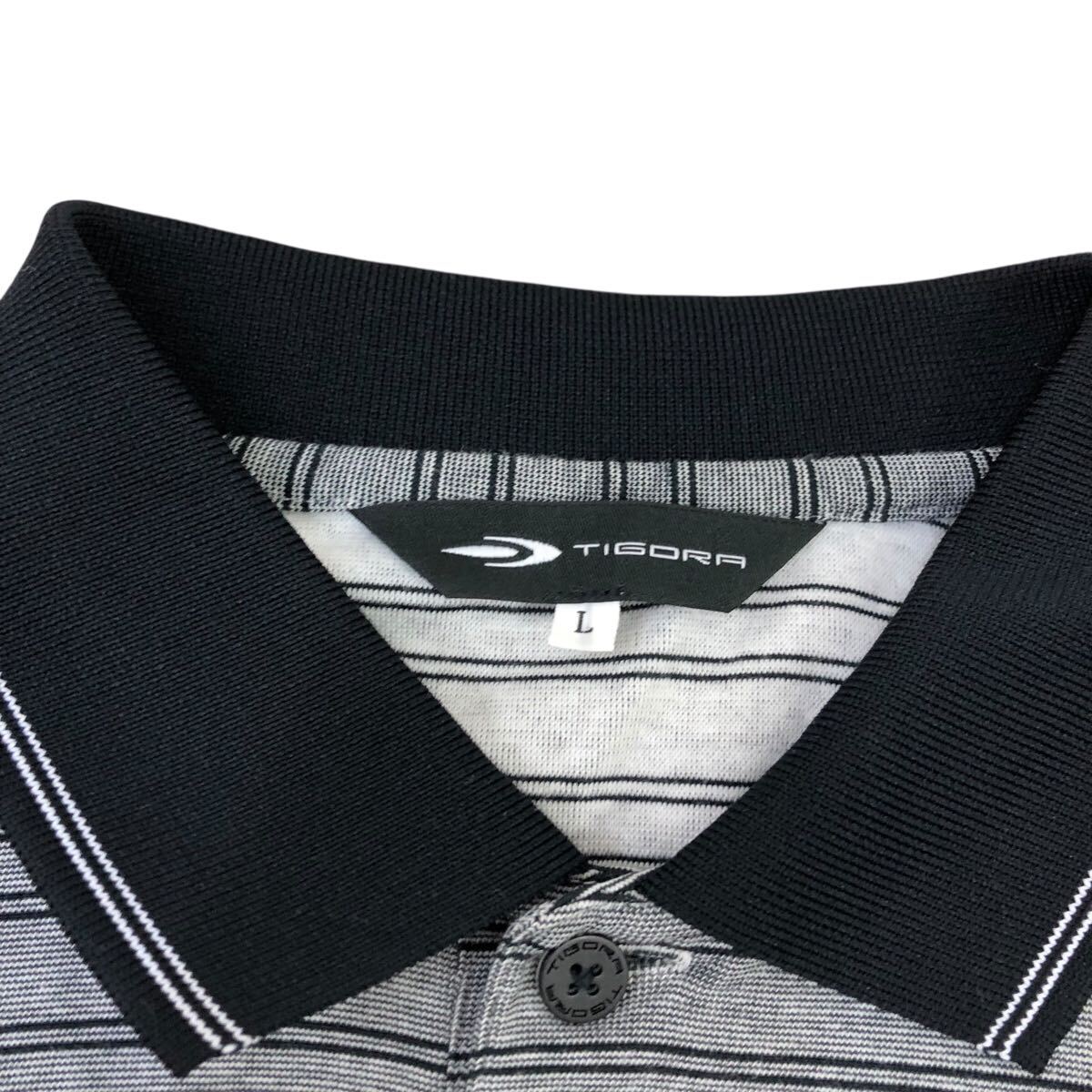 Yahoo!オークション - 11ND340-52 TIGORA ティゴラ 長袖 ポロシャツ ト...