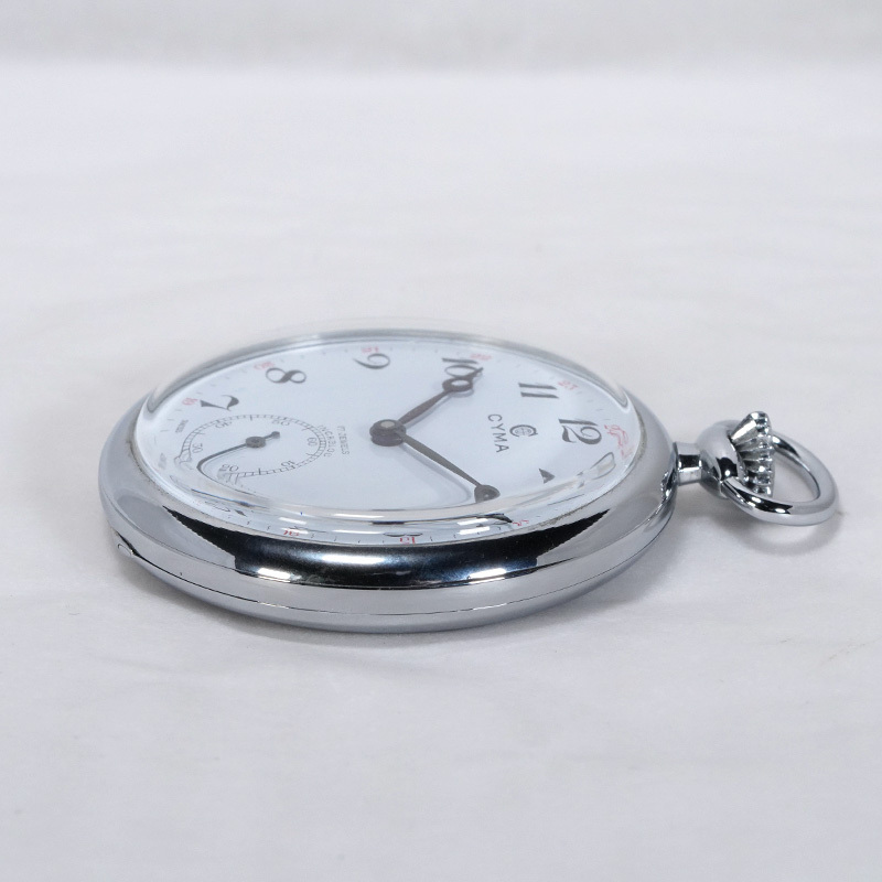 Yahoo!オークション - 懐中時計 CYMA シーマ 99002 13 手巻き スモセコ...
