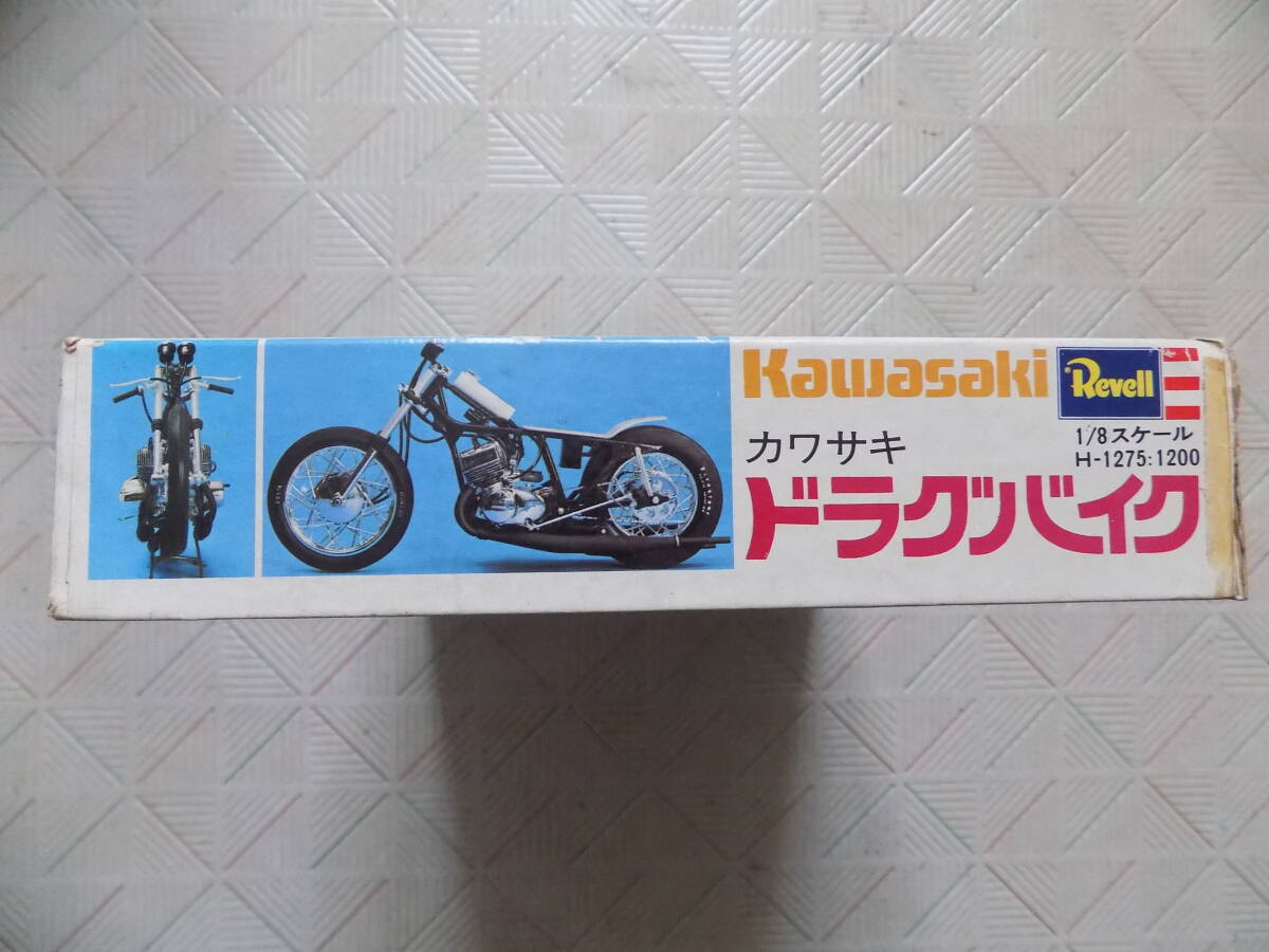 Yahoo!オークション - Kawasaki Drag Bike Mach Ⅲ (Revell 1/8 SCALE ...