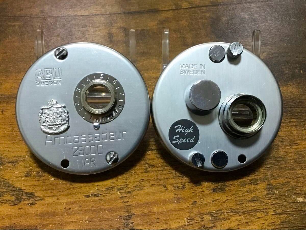 Yahoo!オークション - 純正品/ABU/Ambassadeur/2500C/IAR/黒ハイ/シル...