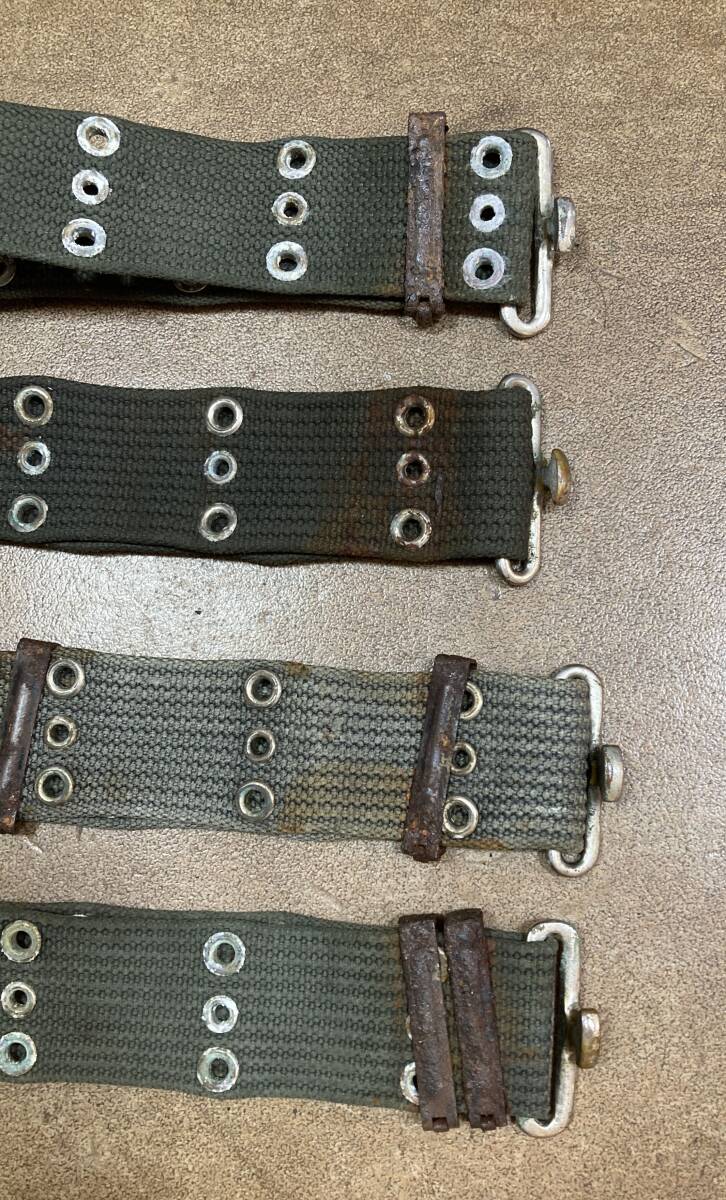 Yahoo!オークション - 陸上自衛隊 旧型弾帯 ピストルベルト4本