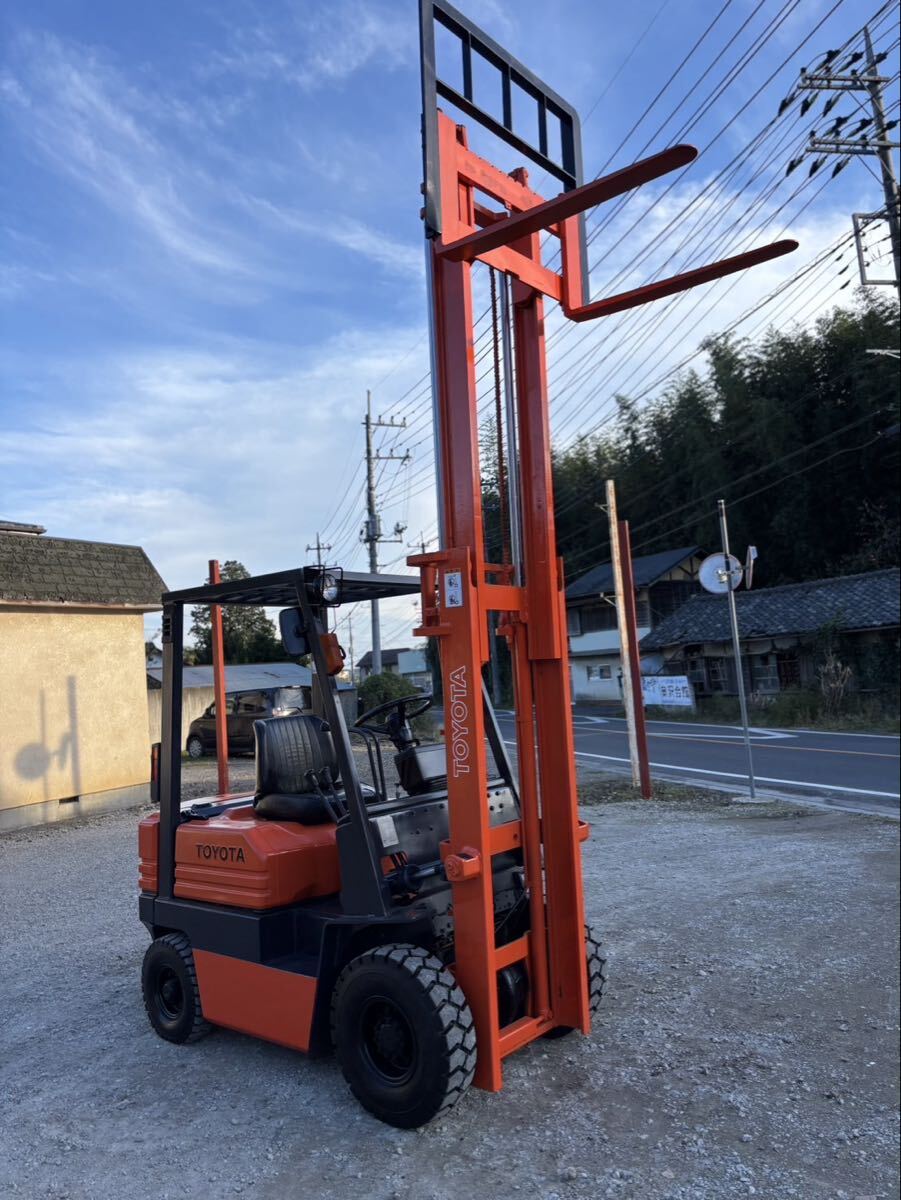 Yahoo!オークション - トヨタ (TOYOTA) フォークリフト 1.5t 型式5FGL1...