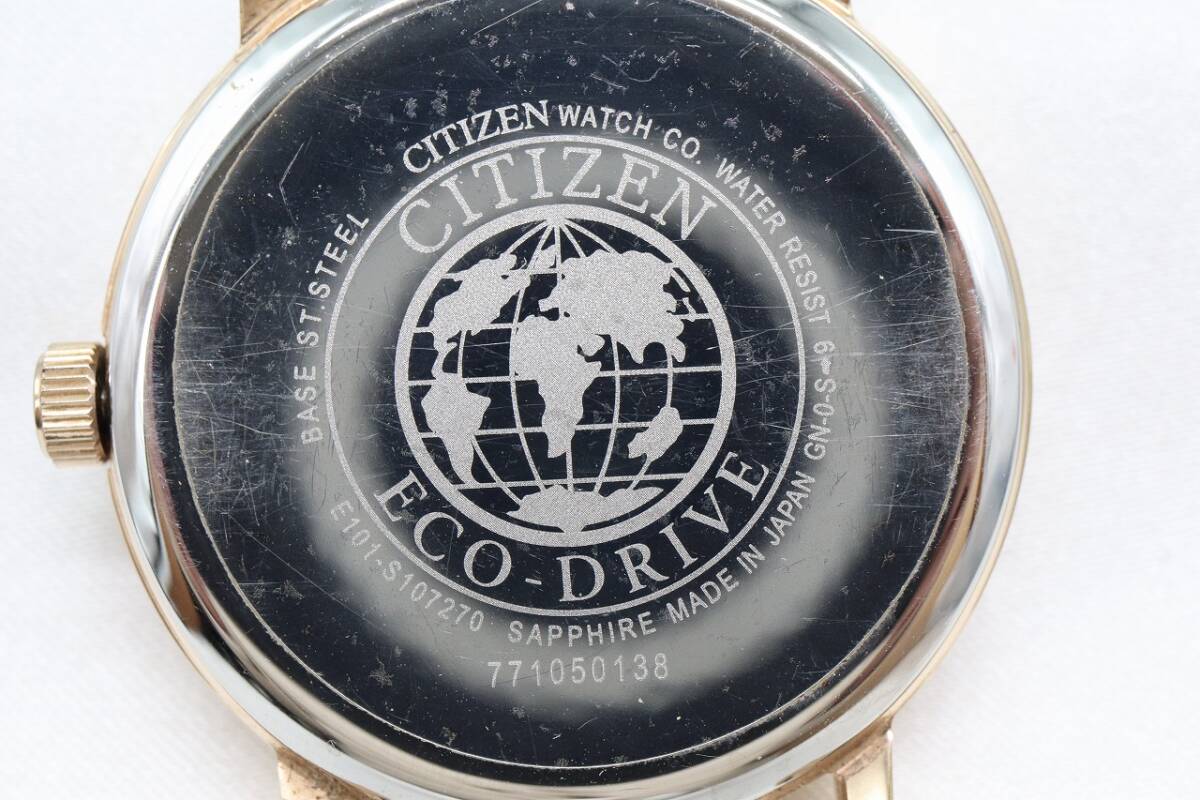 Yahoo!オークション - 【W268-30】動作品 CITIZEN シチズン エコドライ...