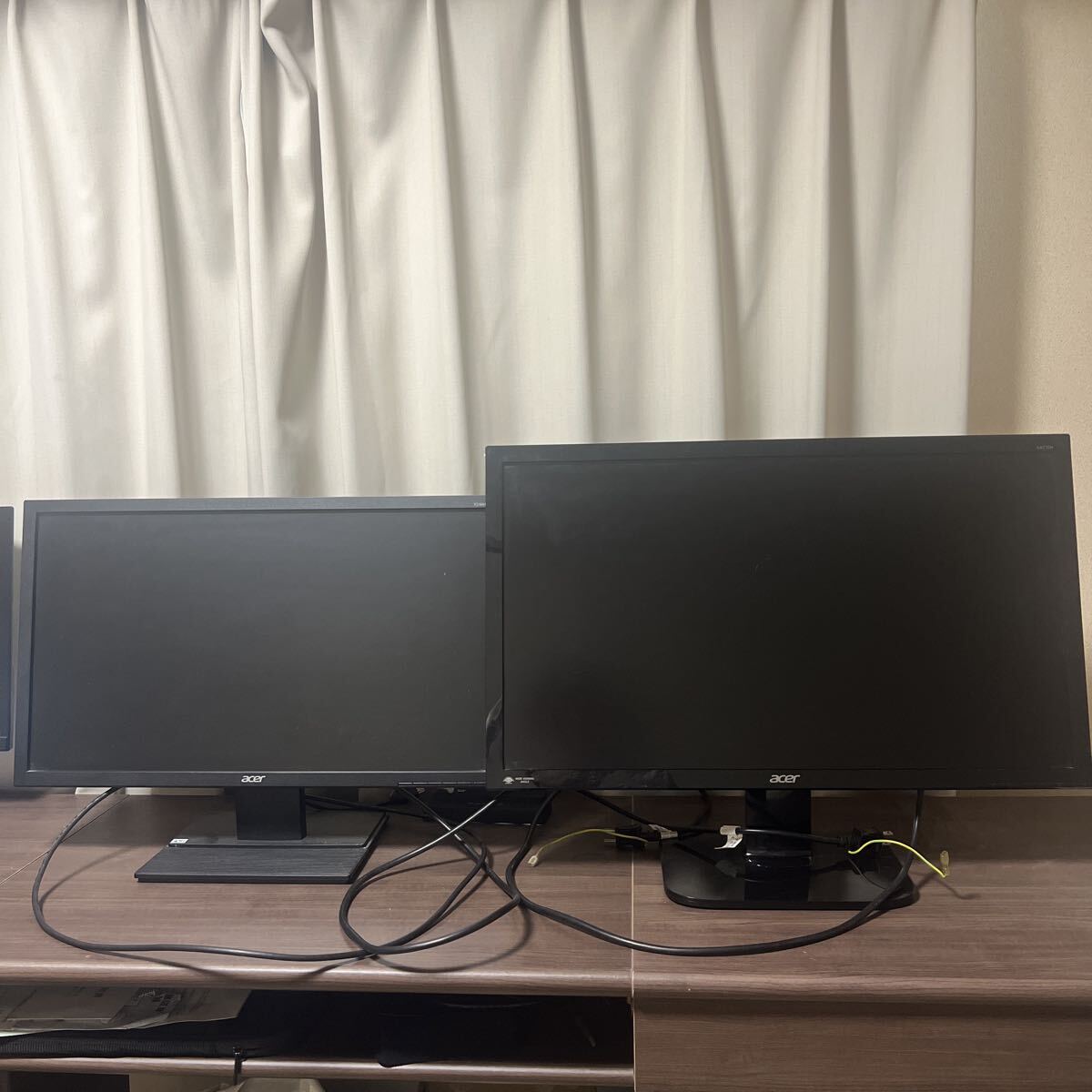 Yahoo!オークション - 札幌市 手渡し限定 acer ディスプレイモニター 2...