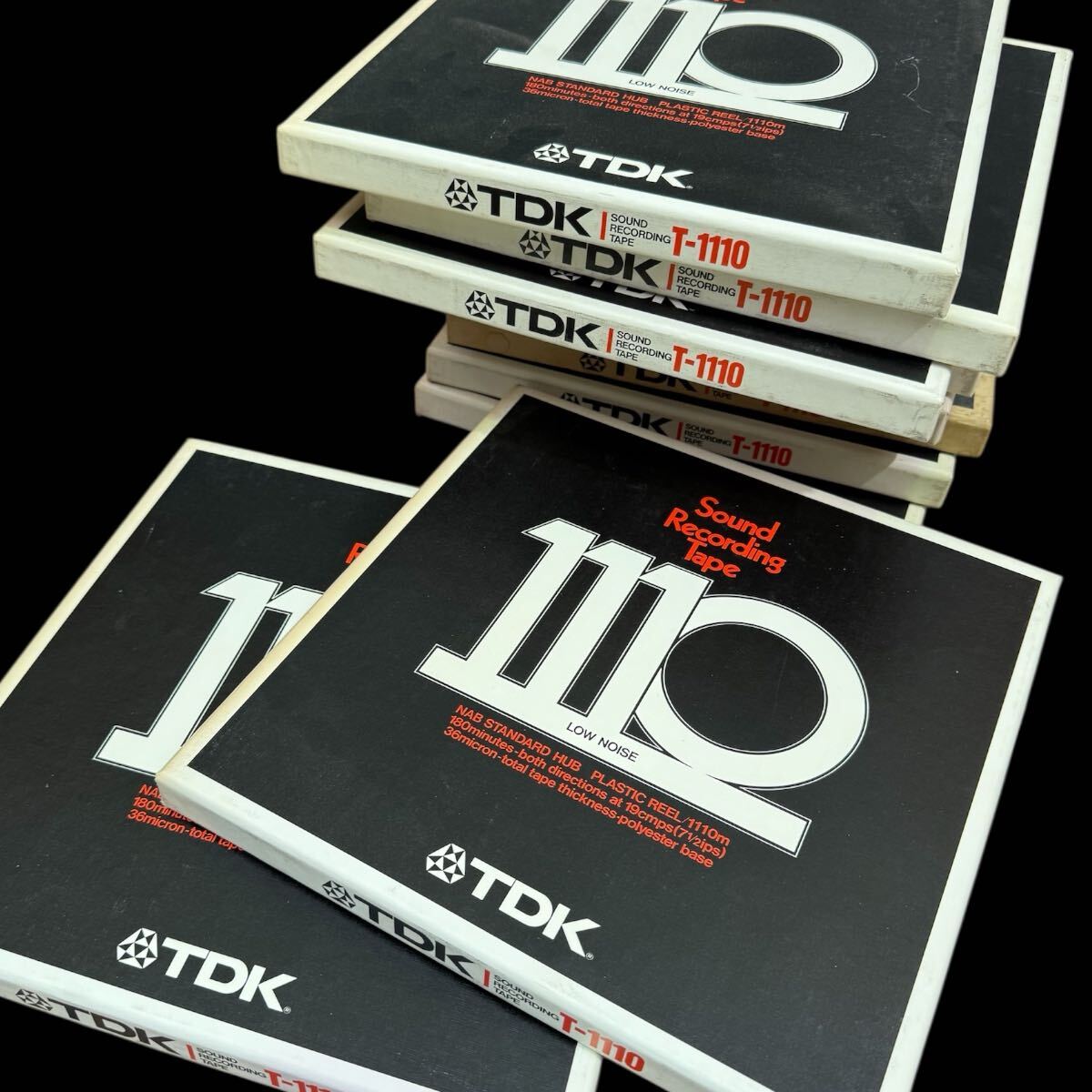 Yahoo!オークション - S-44 TDK 10インチ オープンリールテープ10本ま...