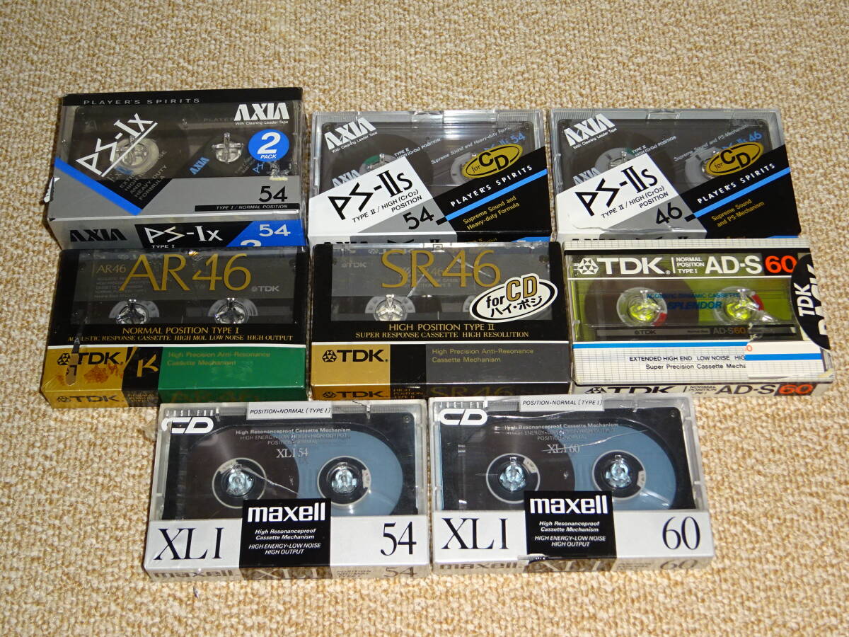 Yahoo!オークション - 惜しい SONY「AHF」・maxell「XLⅠ」・TDK「AD-...