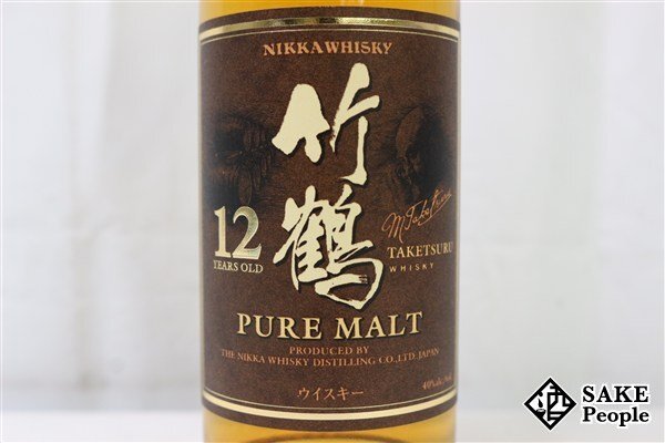注目 ニッカ 竹鶴 12年 ピュアモルト 180ml 40％ ジャパニーズ(日本)｜売買されたオークション情報、yahooの商品情報をアーカイブ公開 - オークファン（aucfan.com）