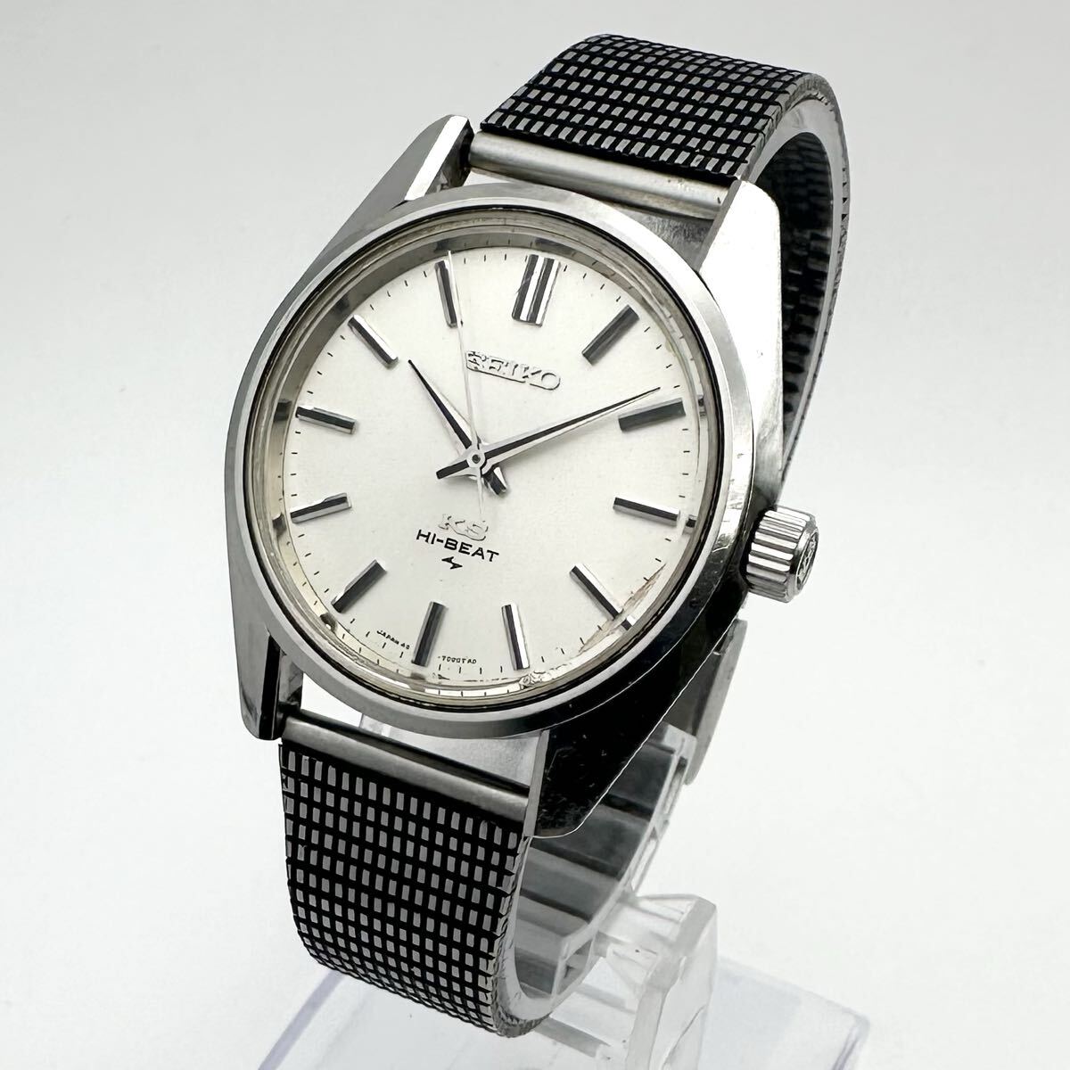 Yahoo!オークション - t773 稼働 セイコー SEIKO 45-7001 キングセイコ...