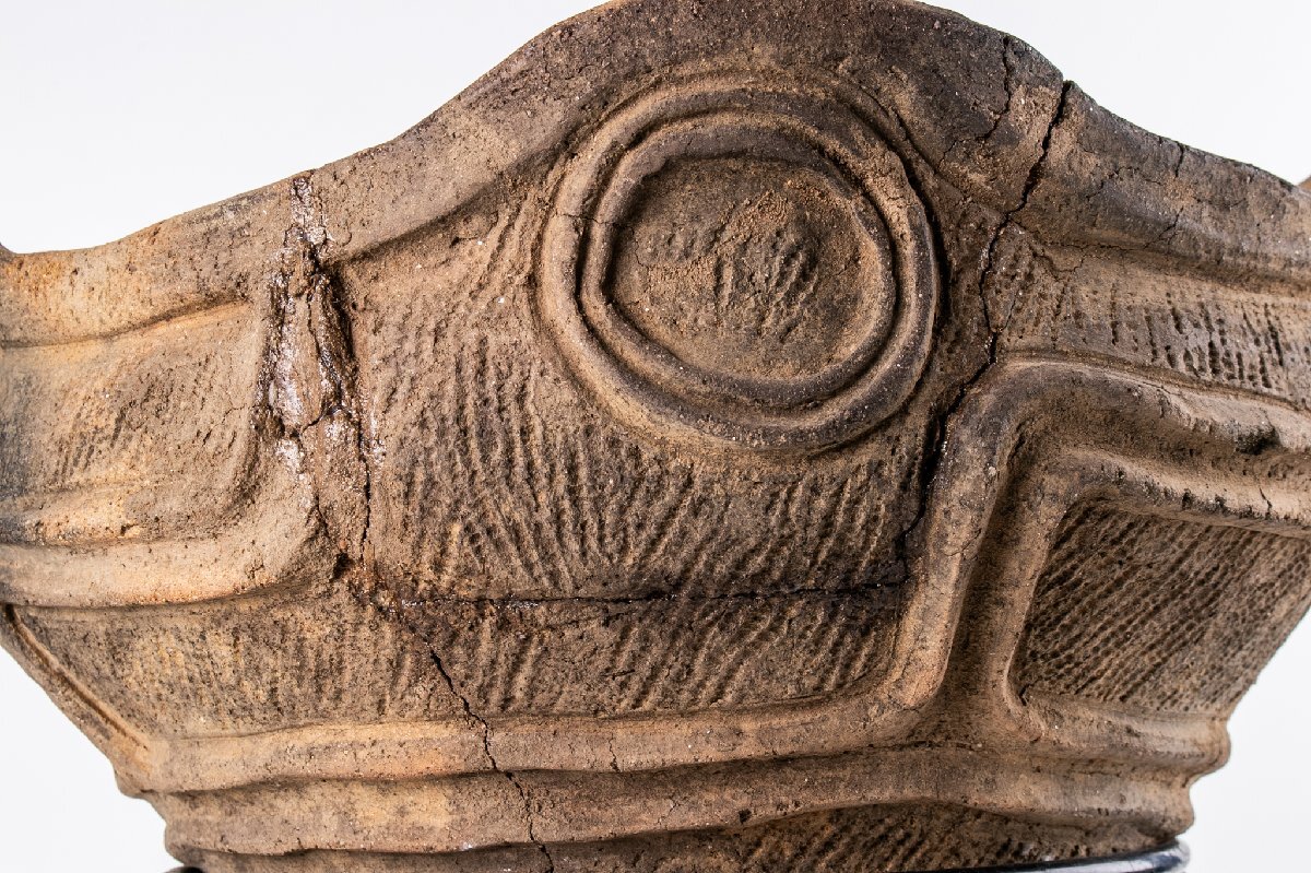 Yahoo!オークション - 【うつわ】 深鉢形土器 高さ38.8cm 縄文時代 前3...