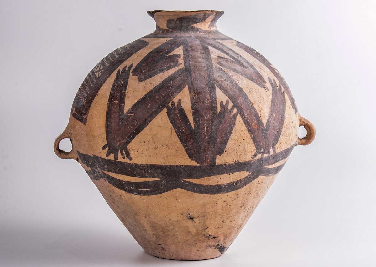 Yahoo!オークション - 【うつわ】 アンダーソン土器 彩紋 高さ36.5cm ...