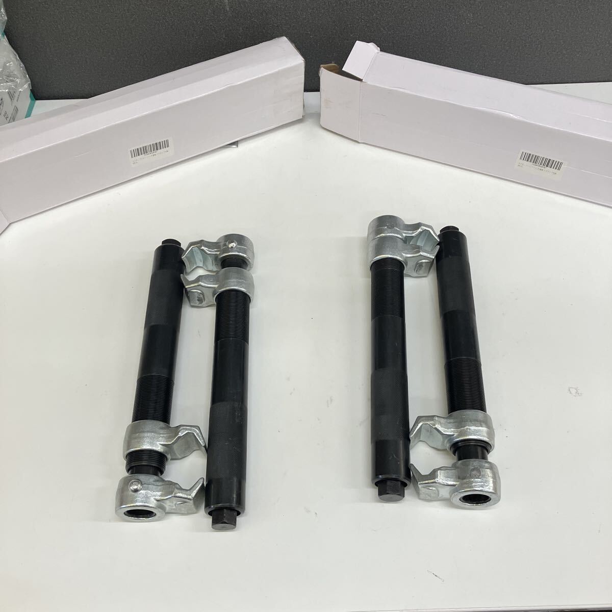 Yahoo!オークション - 0711f1806 スプリングコンプレッサー 2本セット...