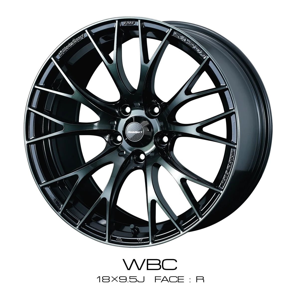 Yahoo!オークション - Weds Sport SA-20R WBC F 18インチ×7.5J +45 5H...