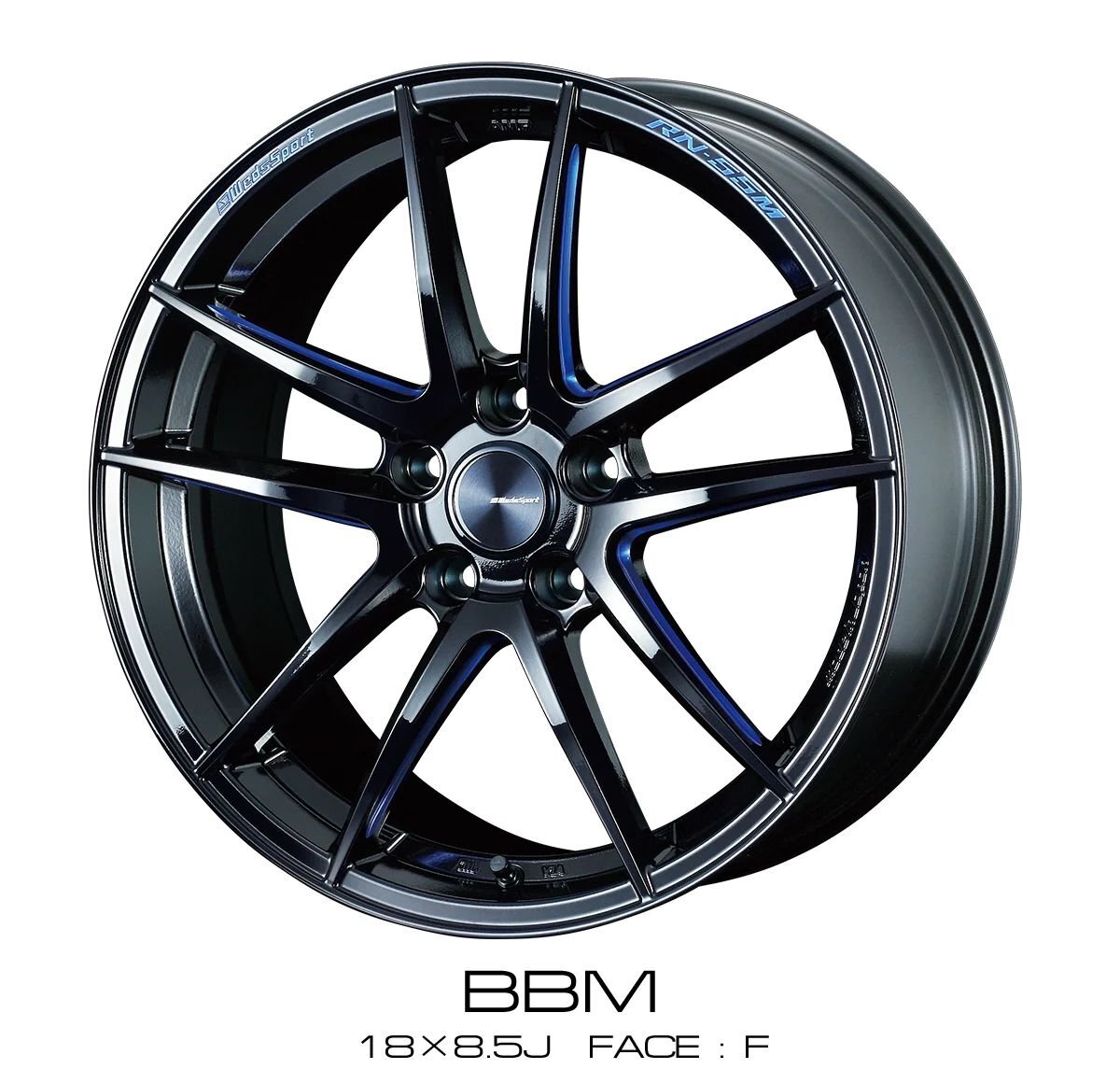 Yahoo!オークション - Weds Sport RN-55M BBM RR 18インチ×10J +36 5H...