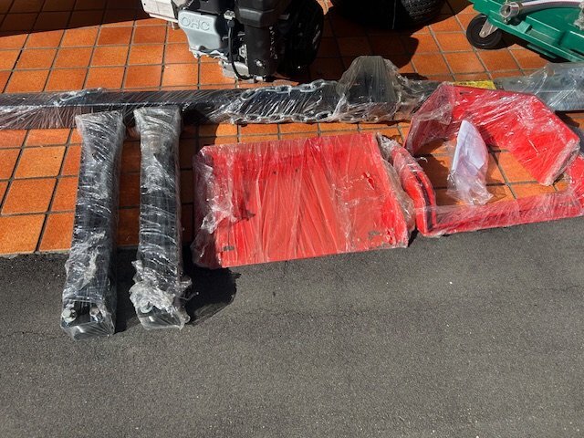 Yahoo!オークション - 直接引取限定 DreamLink 26トン 薪割り機 エンジ...