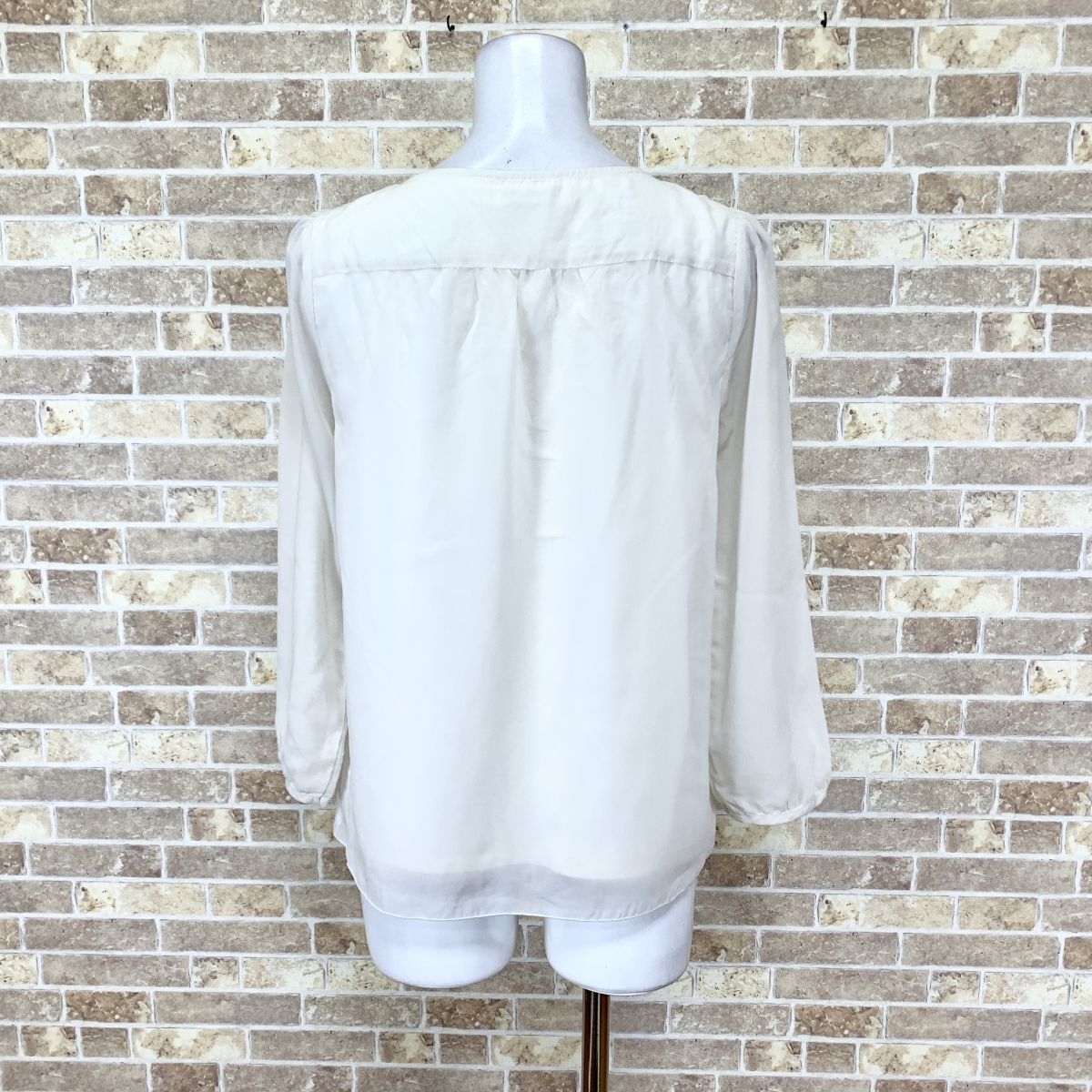 Yahoo!オークション - 1円 トップス 【ネコポス可】 ef-de ベージュク...