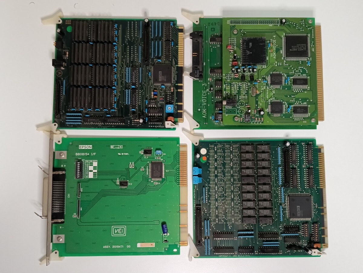 Yahoo!オークション - 【PC-98 Cバスボード 4枚セット】未確認 拡張ボ...