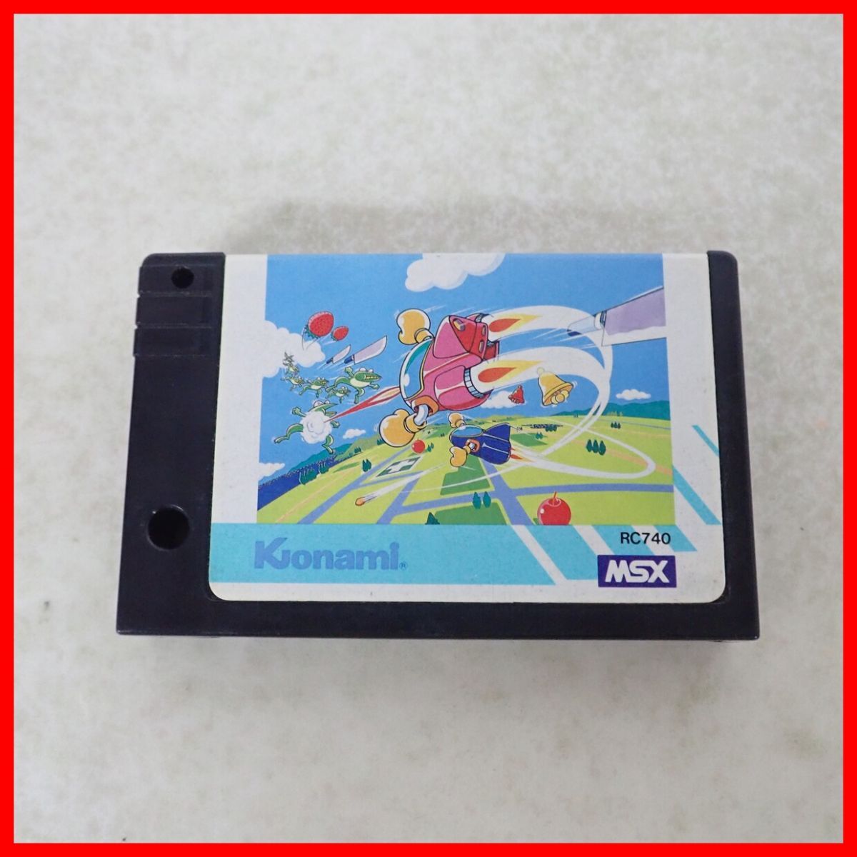 Yahoo!オークション - MSX ROM ツインビー TwinBee KONAMI コナミ 【PP