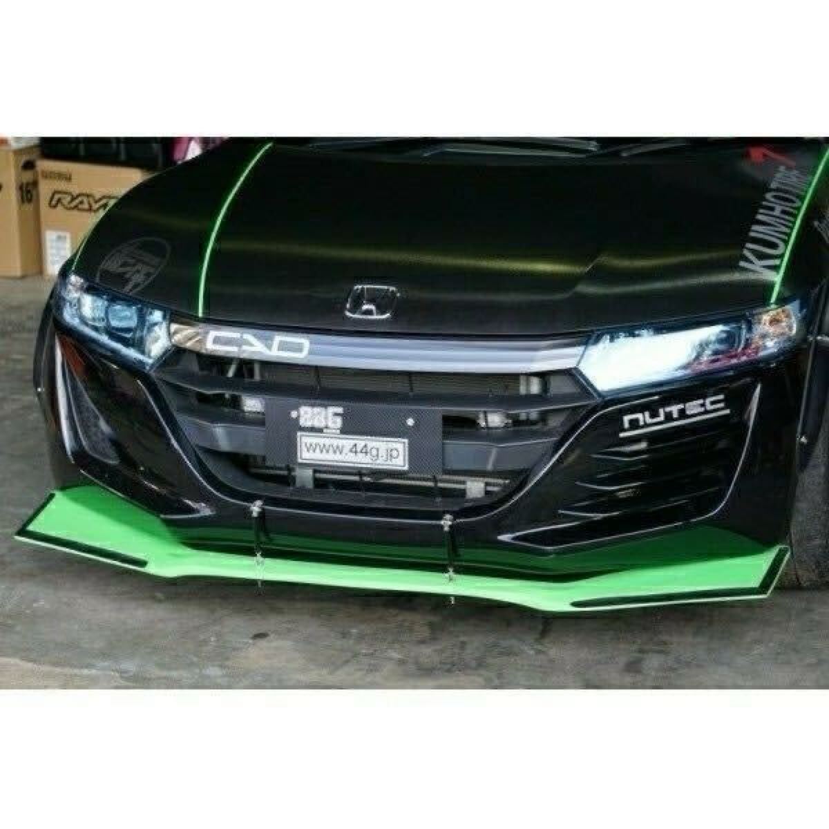 Yahoo!オークション - 44G S660 専用 ヘッドライトカバー ブルー 左右...