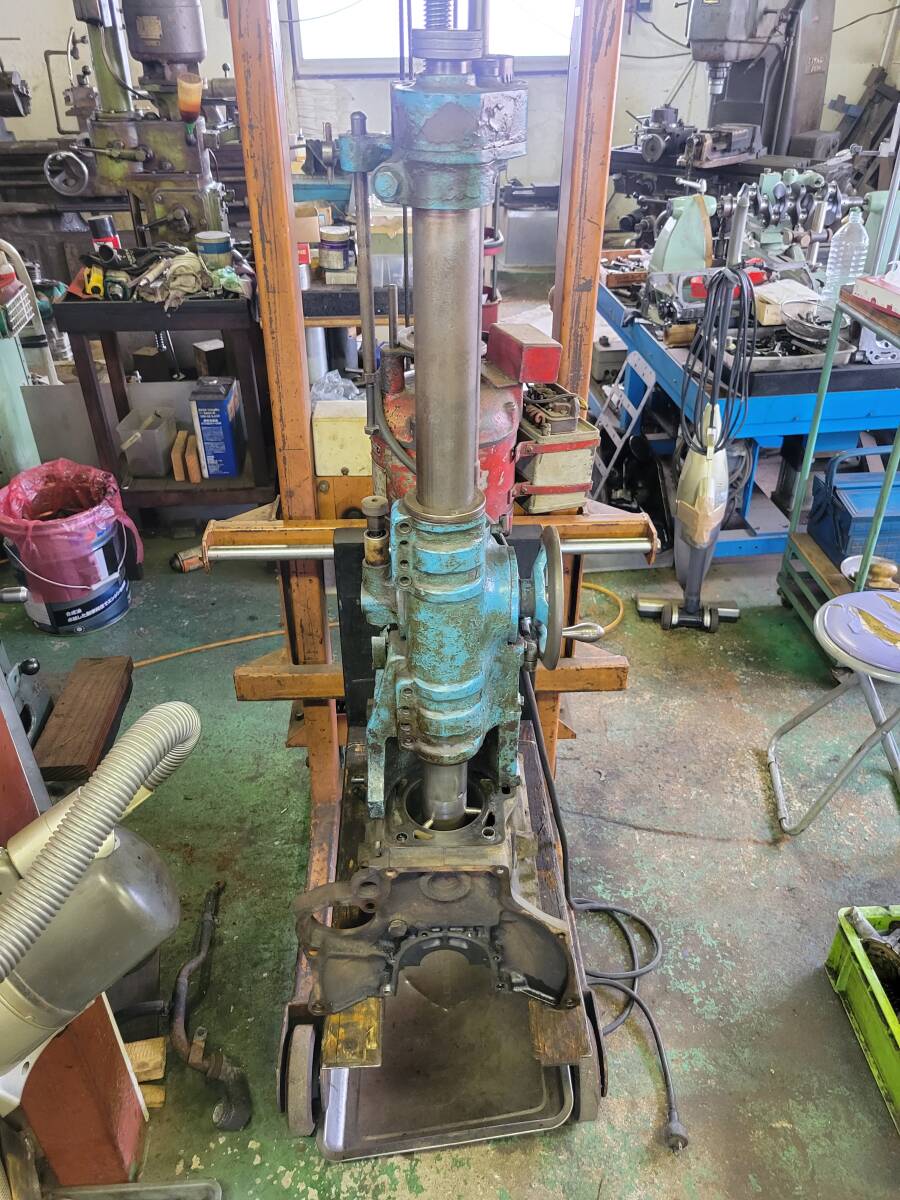 Yahoo!オークション - ボーリングマシン55mmから75mmまで使用してまし...