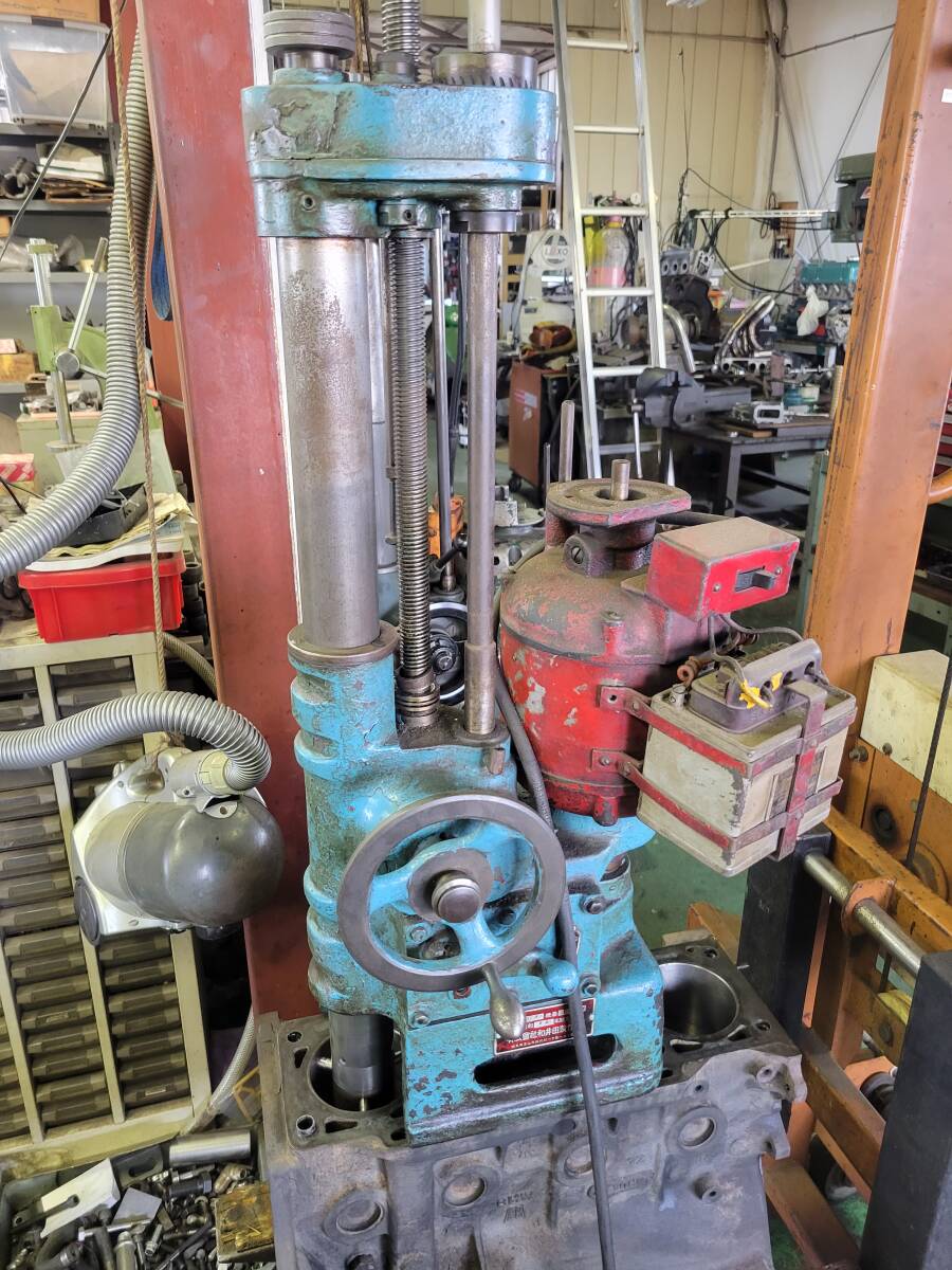 Yahoo!オークション - ボーリングマシン55mmから75mmまで使用してまし...