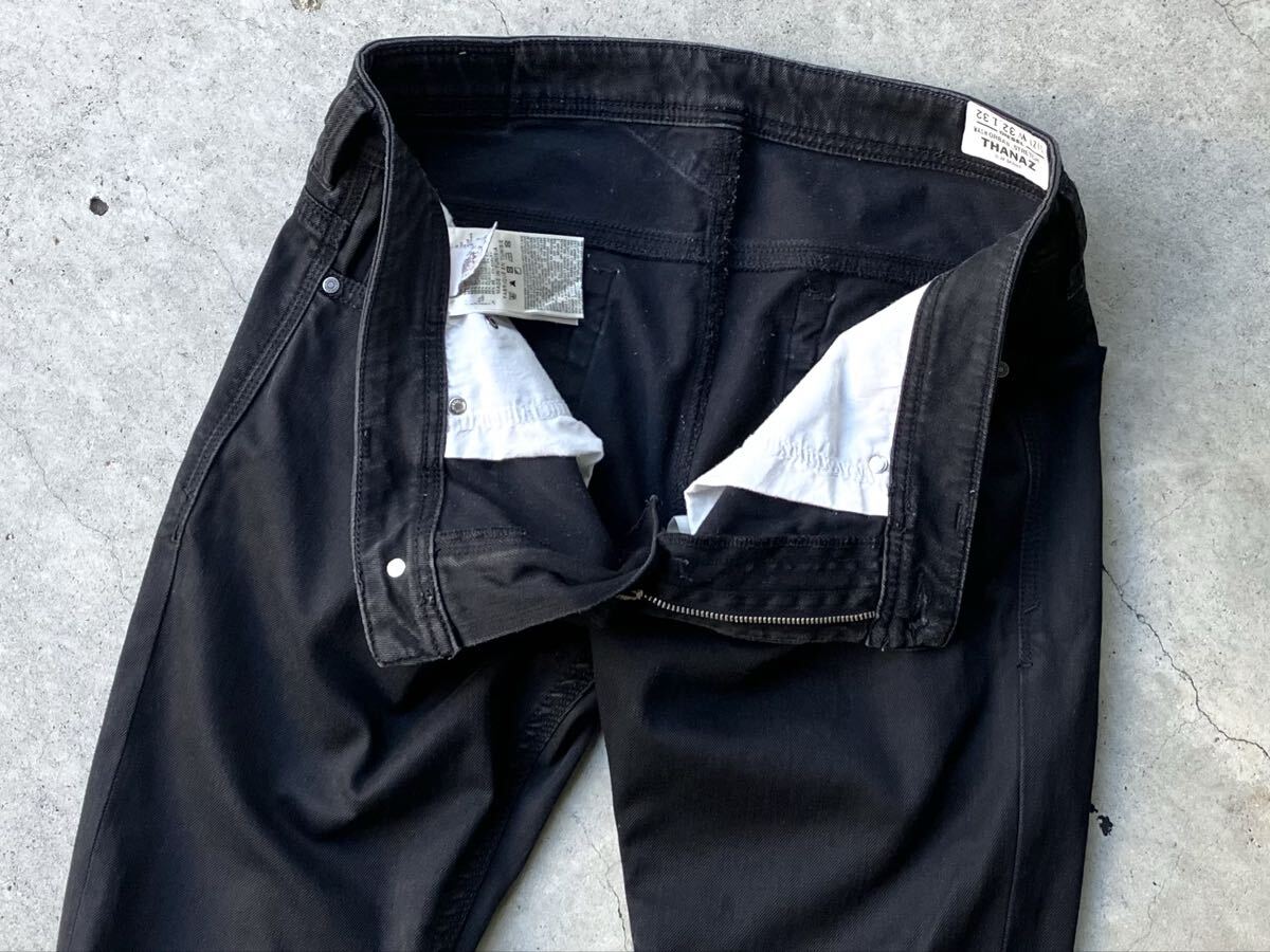 【樂淘letao】日本代購代標第一品牌－DIESEL [THANAZ] ストレッチ デニムパンツ W32 L32 ディーゼル メンズ ジーンズ 黒 ブラック