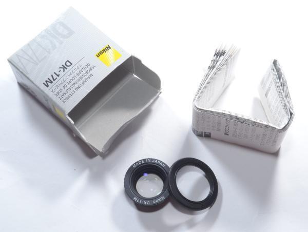 Yahoo!オークション - 【12Y】Nikon MAGNIFYING EYEPIECE DK-17M 本体...