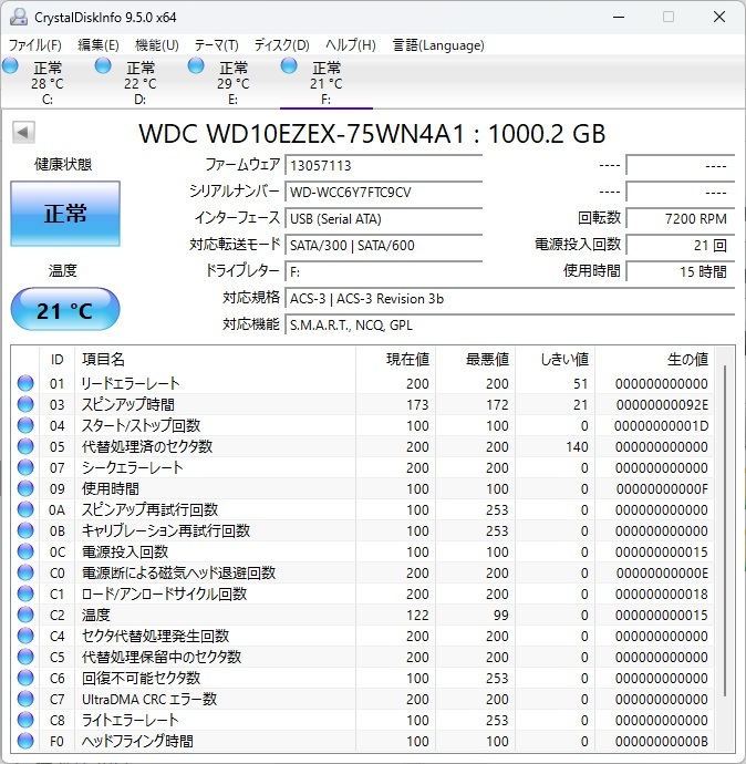 Yahoo!オークション - 【A793】BUFFALO 外付HDD HD-LB1.0TU3 1TB Weste...