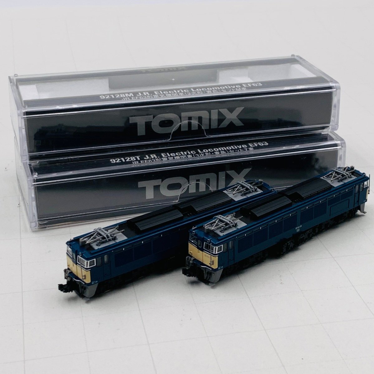 Yahoo!オークション - ジャンク TOMIX 92128 JR EF63形電気機関車 3次...