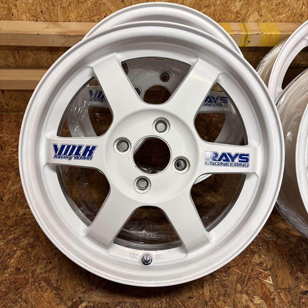 Yahoo!オークション - 希少サイズ RAYS TE37 鍛造 14×5J+35/15×5.5J+...