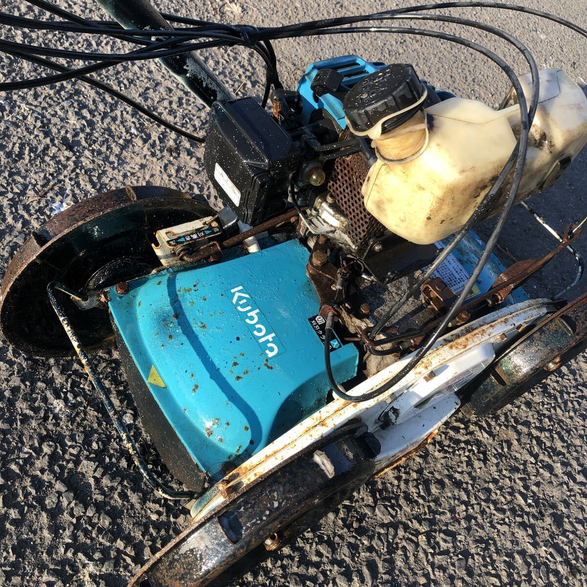 Yahoo!オークション - Kubota クボタ GC-K300 カルモ 自走式草刈機 エ...