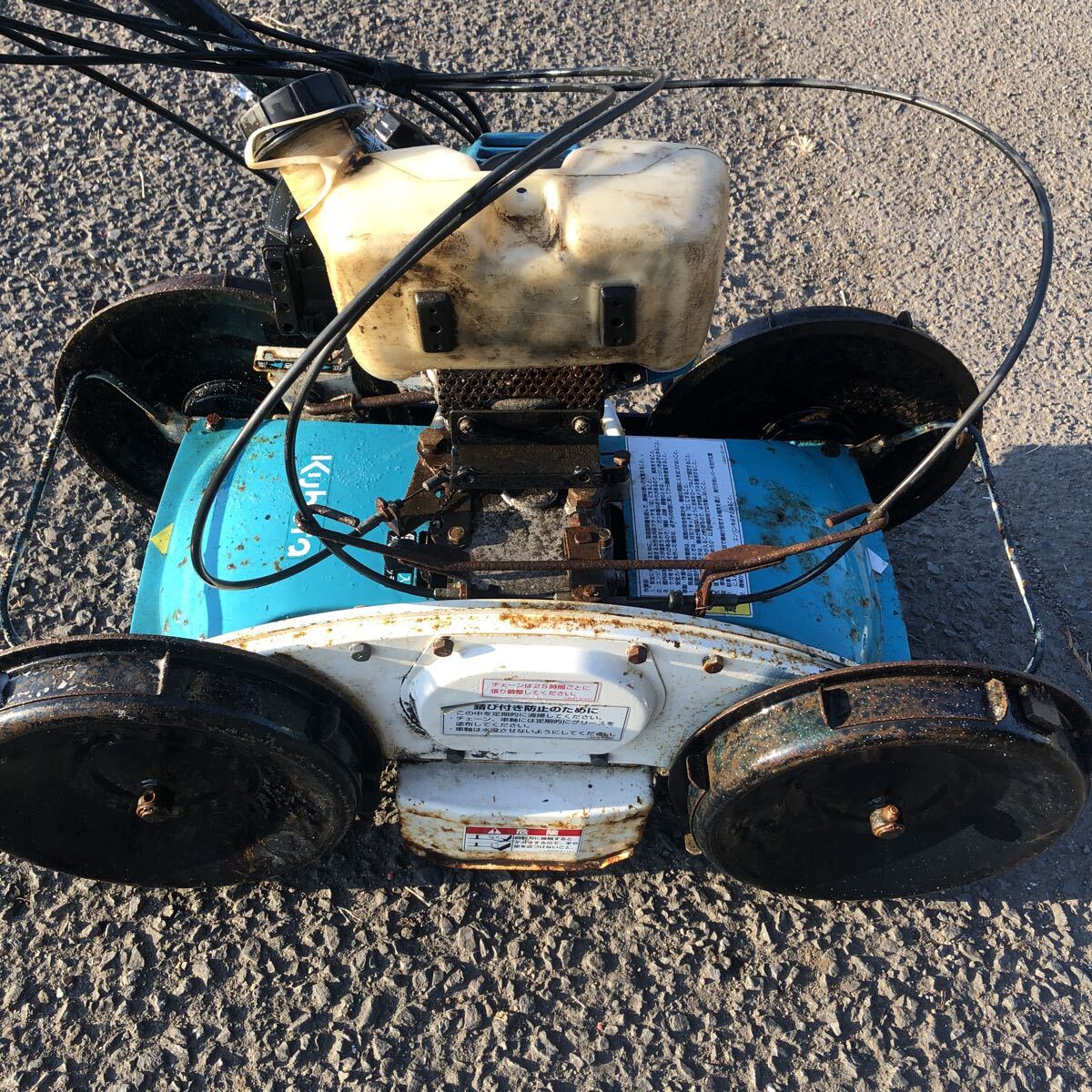 Yahoo!オークション - Kubota クボタ GC-K300 カルモ 自走式草刈機 エ...